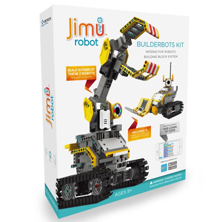 Our Review of the Jimu Robots BuilderBots Kit, plus a special book ...